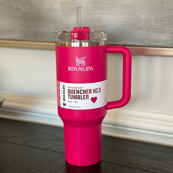 Stanley | Kitchen | New Stanley Cosmo Pink Valentine Heart 4 Oz ...